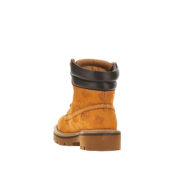 Dsquared2 Monogram' Nubuck Leather Boots