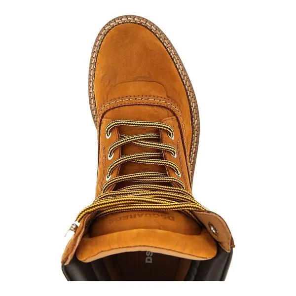 Dsquared2 Monogram' Nubuck Leather Boots