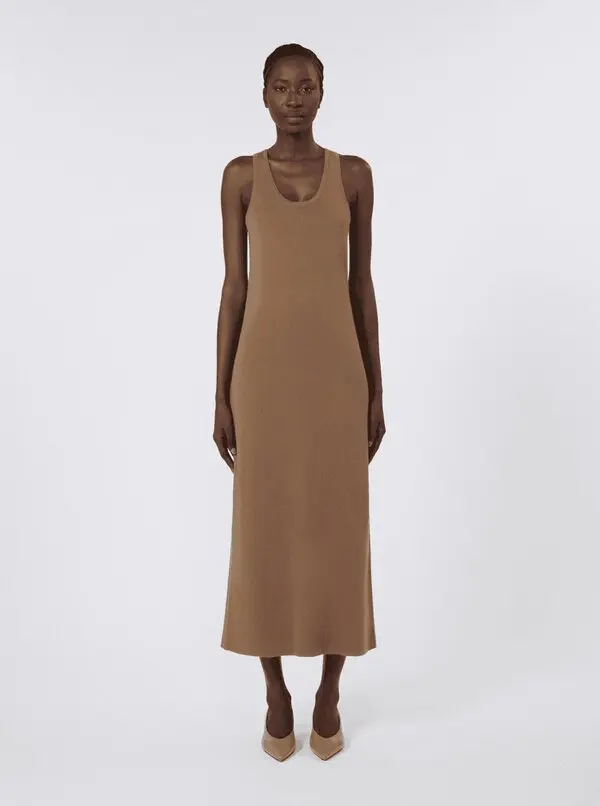 Max Mara Aceri Wool Dress - Multicolor