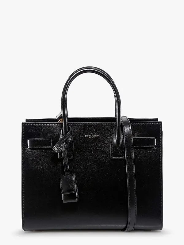 Saint Laurent Baby Sac De Jour Leather Handbag With Padlock - Multicolor