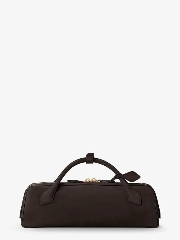 Alaïa Teckel Clutch Suede Handbag - Multicolor