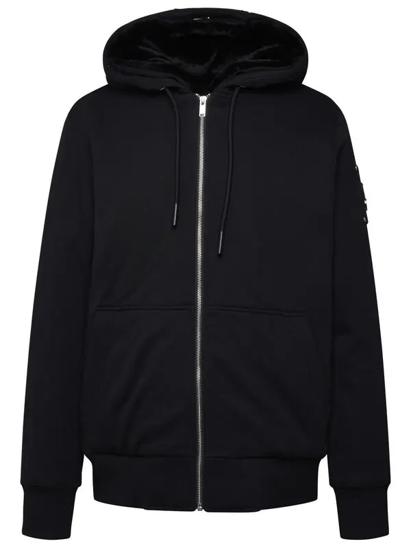 Moose Knuckles Classic Bunny 3 Jacket In Cotton Blend - Black