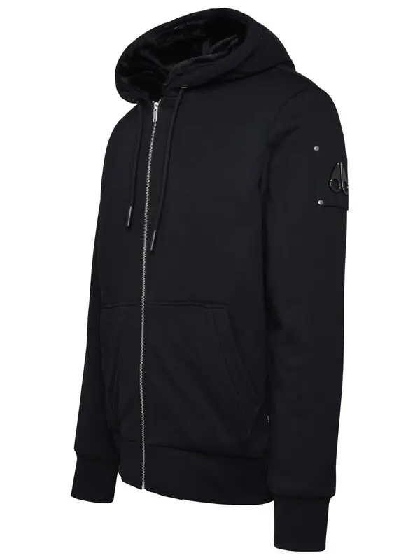 Moose Knuckles Cotton Blend Jacket - Black