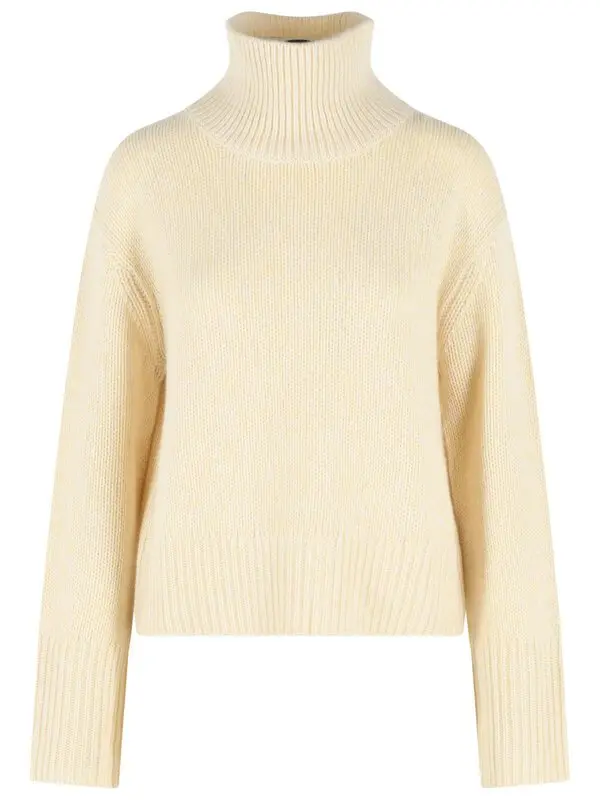 LISA YANG Femi' Cashmere Turtleneck Sweater - Yellow