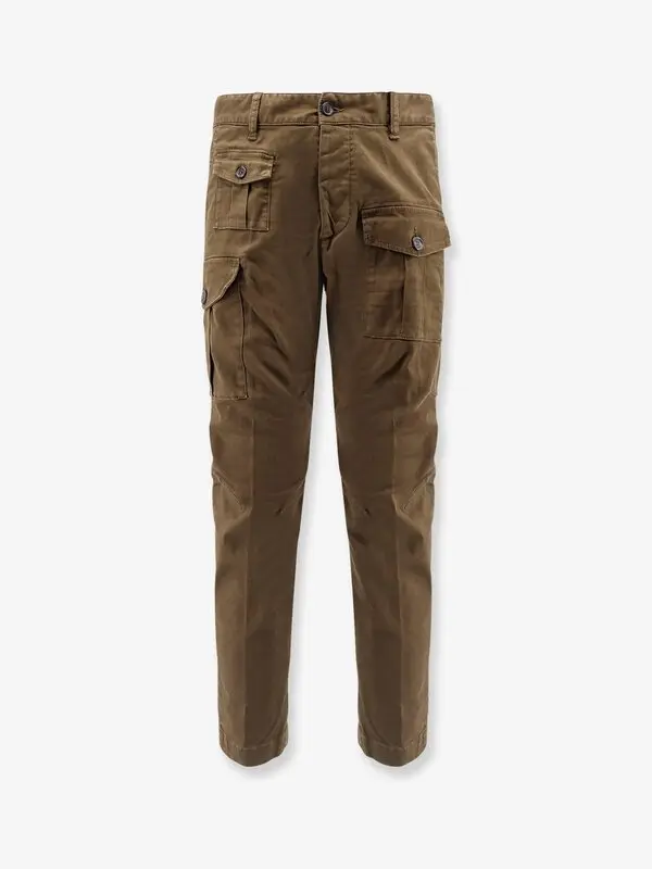Dsquared2 Sexy Cargo Cotton Trousers - Multicolor