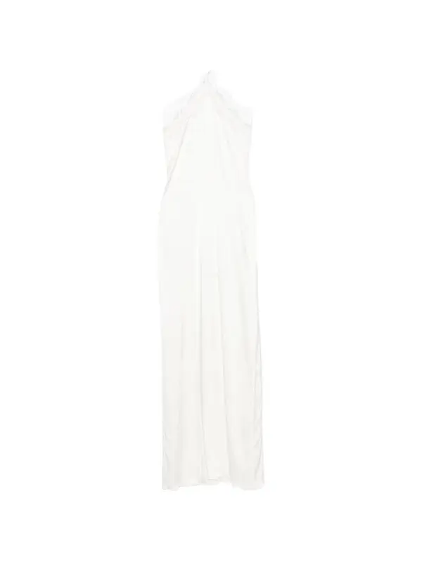 Oseree Long Dress - White
