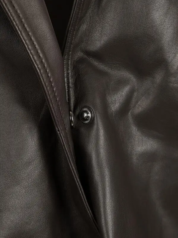 ROTATE BY BIRGER CHRISTENSEN Motorcycle Jacket - Brown
