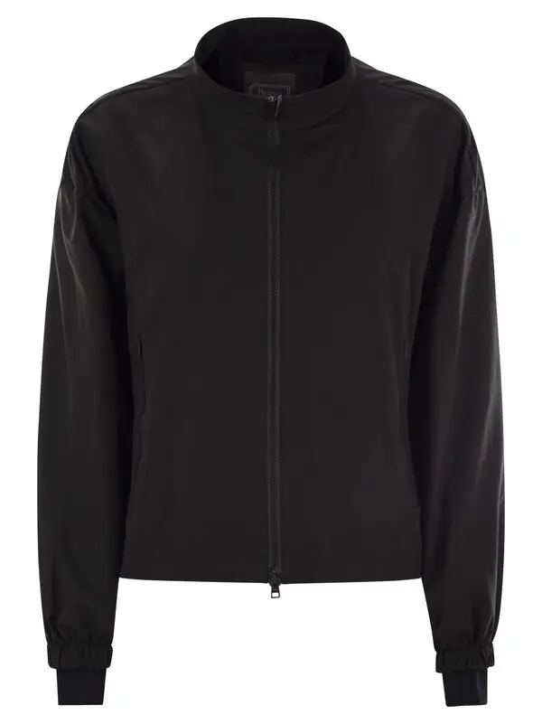 Herno Gore-tex Bomber Jacket - Black