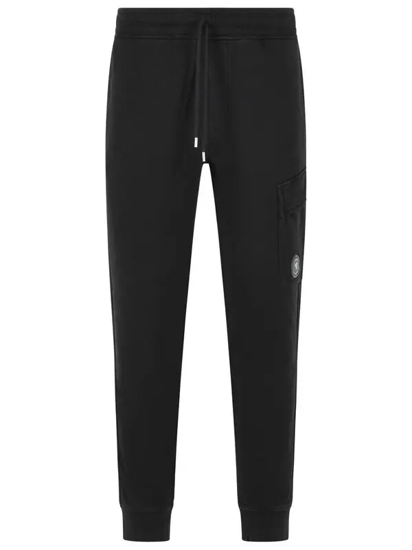 C.P. COMPANY Cargo 'jogger' Cotton Pants - Black