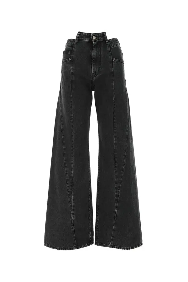 MAISON MARGIELA Wide Leg Jeans - Multicolor