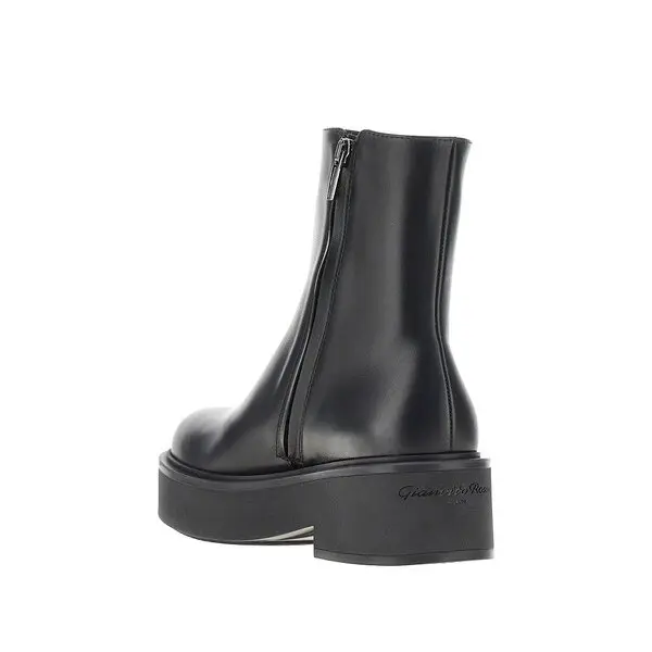 GIANVITO ROSSI Hiro' Leather Boots