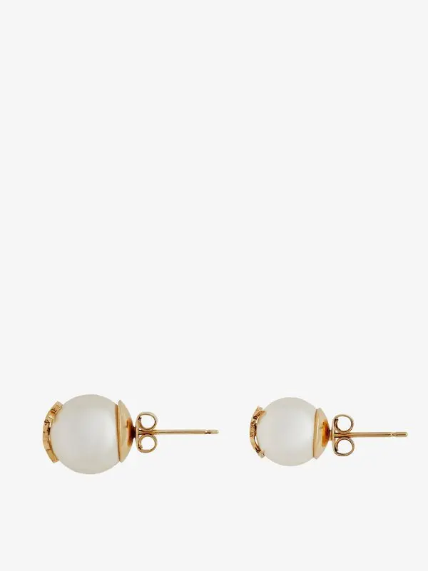 Saint Laurent Cassandre Asymmetrical Earrings