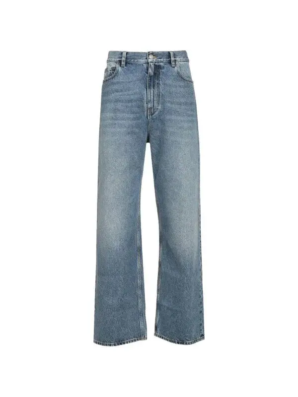 Fendi Long Jeans - Blue