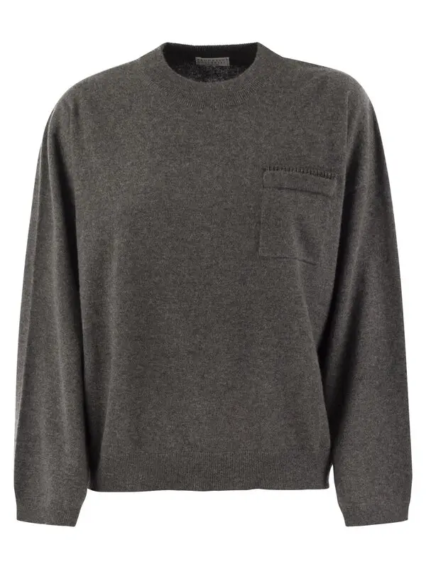 Brunello Cucinelli Cashmere Sweater - Purple