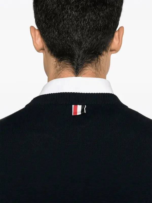 Thom Browne 4-stripe Detail Sweater