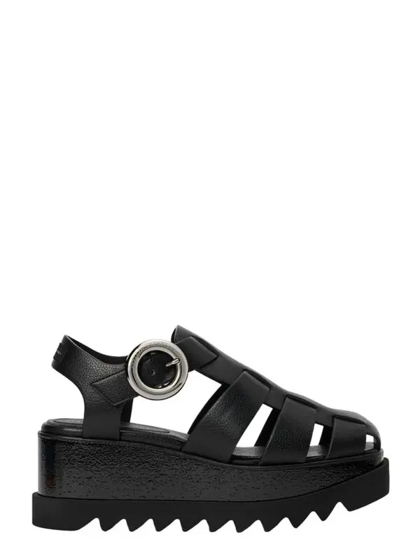 Stella McCartney Elyse Plateau Sandals - Black