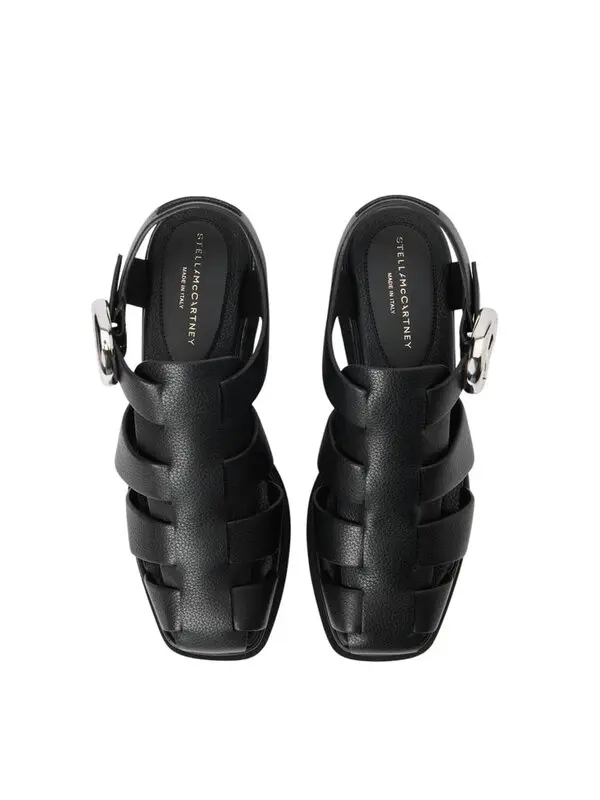 Stella McCartney Elyse Plateau Sandals - Black