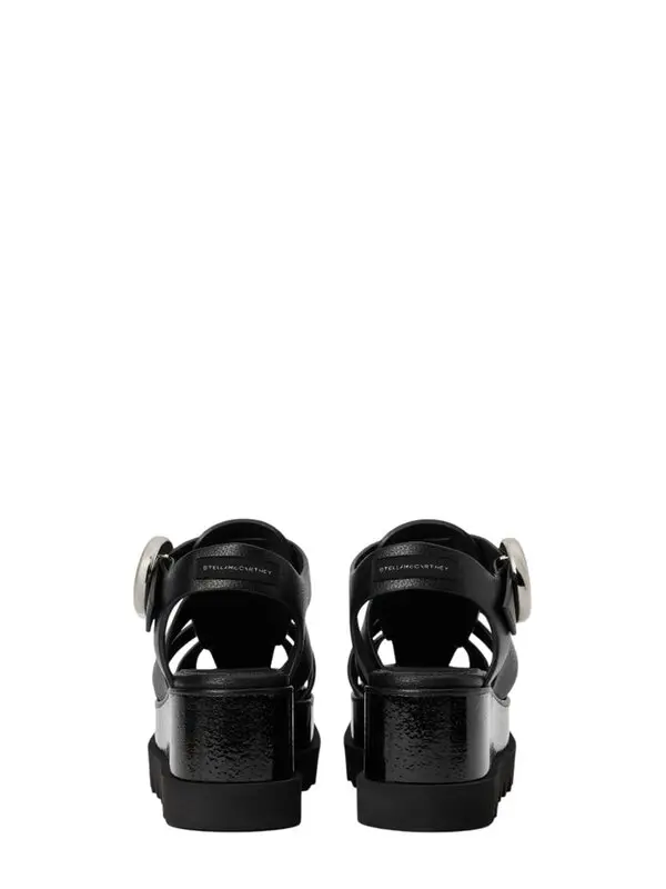 Stella McCartney Elyse Plateau Sandals - Black