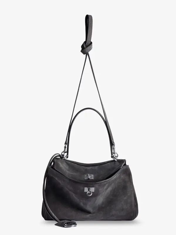 Balenciaga Rodeo Suede Crossbody Bag - Multicolor
