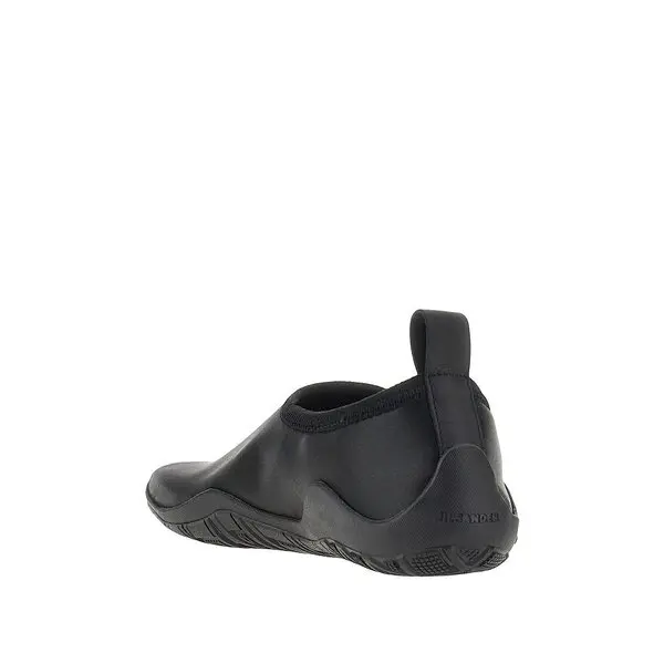 JIL SANDER Satin Flat Shoes