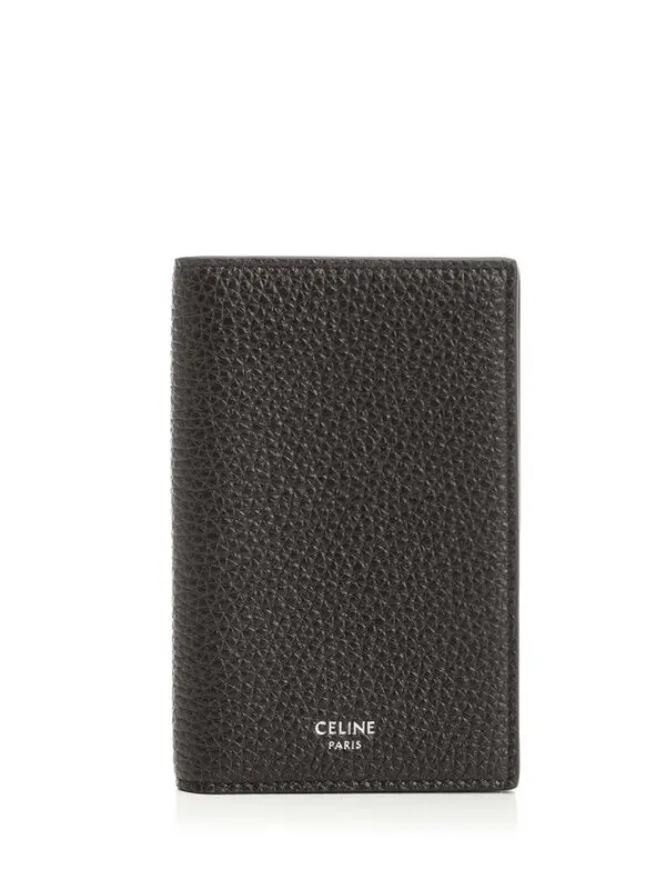 Celine Vertical Leather Card Holder