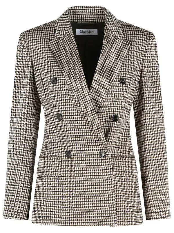 Max Mara Eccelso' Blazer In Viscose And Virgin Wool