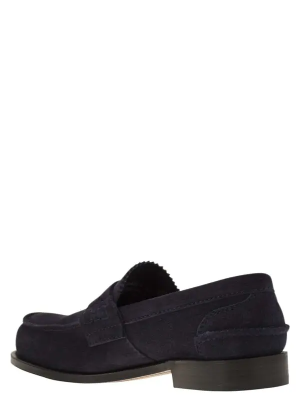 Church's Pembrey Suede Moccasin - Blue