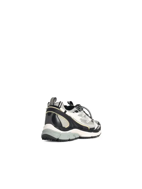 Off-White Be Right Back' Grey Mesh Sneakers - Gray