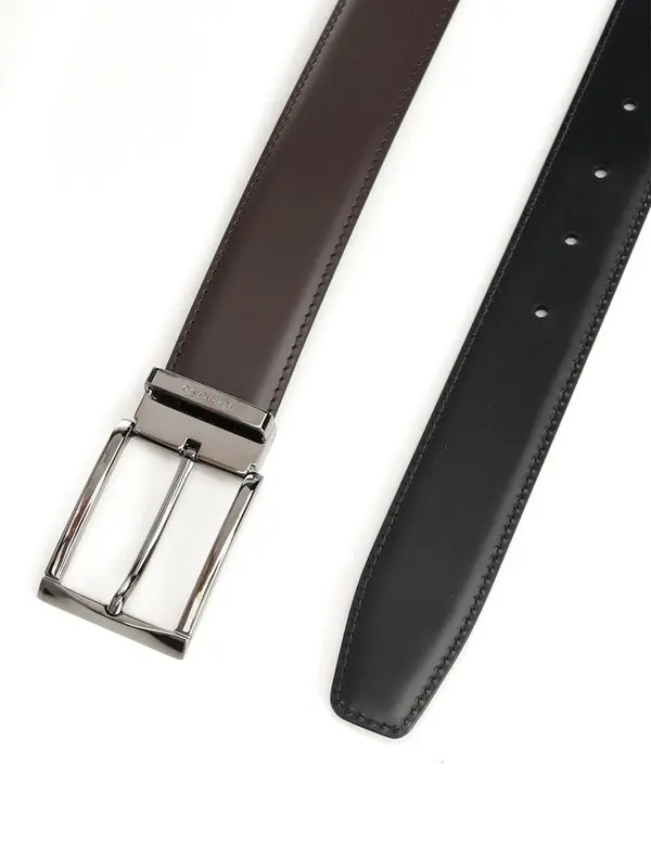 FERRAGAMO Reversible Leather Belt
