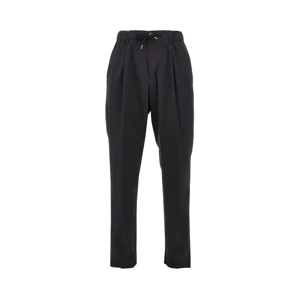 Herno Technical Poplin Pants - Black