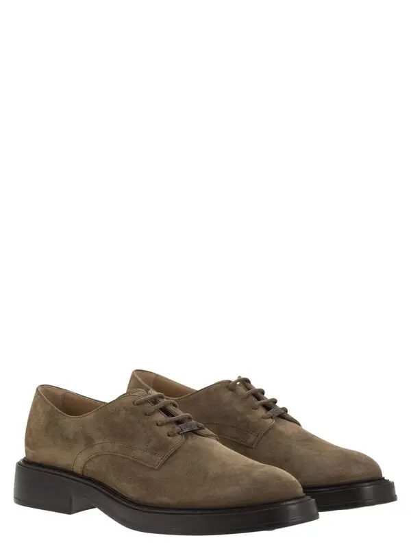 TOD'S Suede Lace-up