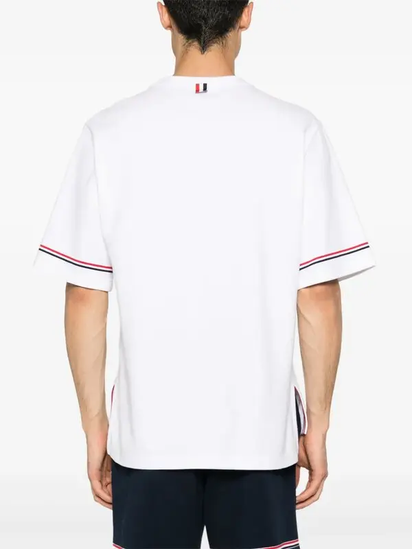 Thom Browne Rwb Stripe T-shirt