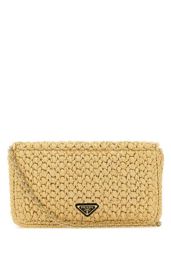 Prada Raffia Crossbody Bag