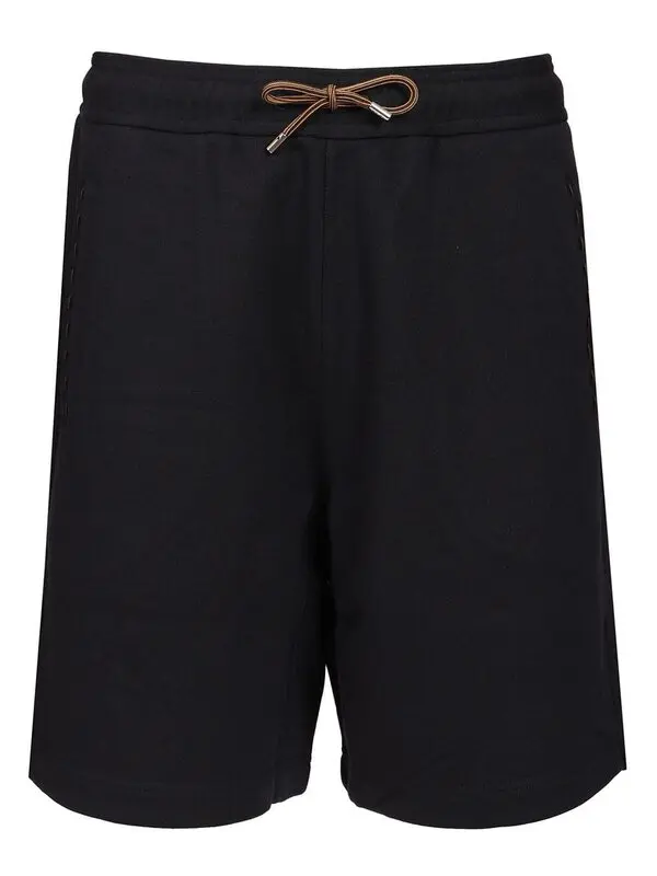 Fendi Cotton Shorts - Blue