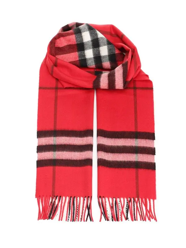 Burberry Check Cashmere Scarf