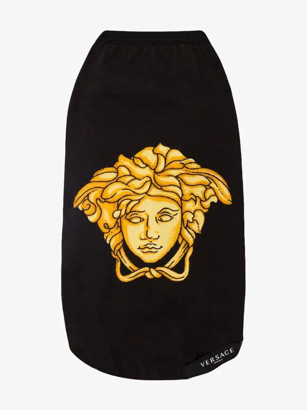 Versace Medusa Print T-shirt - Black