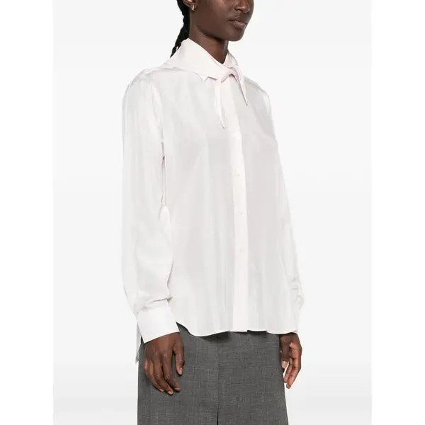 Prada Silk Poplin Shirt - Pink