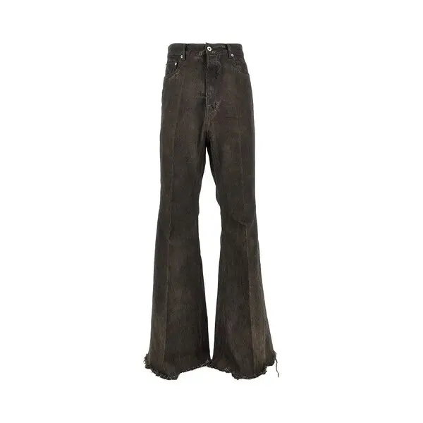Rick Owens Bolan Bootcut' Denim Jeans - Brown