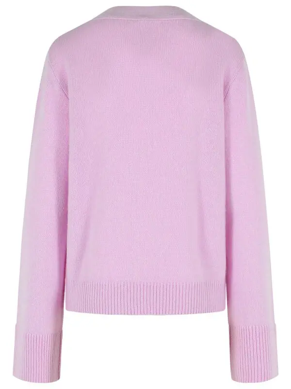 LISA YANG Cashmere & Silk Cardigan - Pink