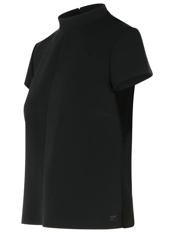 COURREGES Heritage' Polyester Blend T-shirt