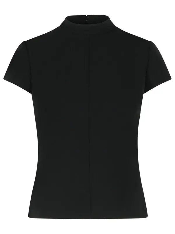 COURREGES Heritage Polyester Blend T-shirt - Black