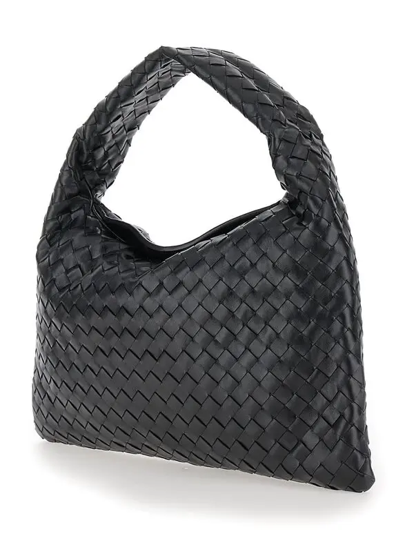 Bottega Veneta Hop Piccola Shoulder Bag - Black