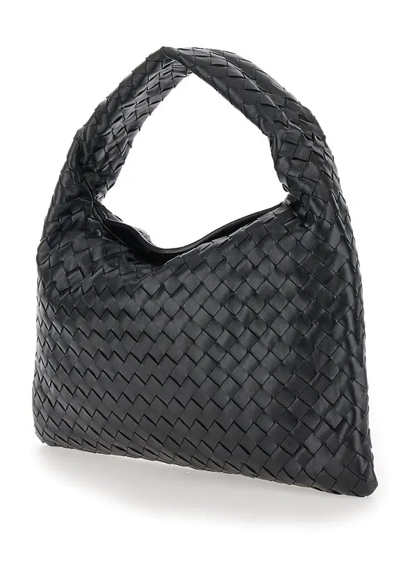 Bottega Veneta Hop Piccola Shoulder Bag - Black