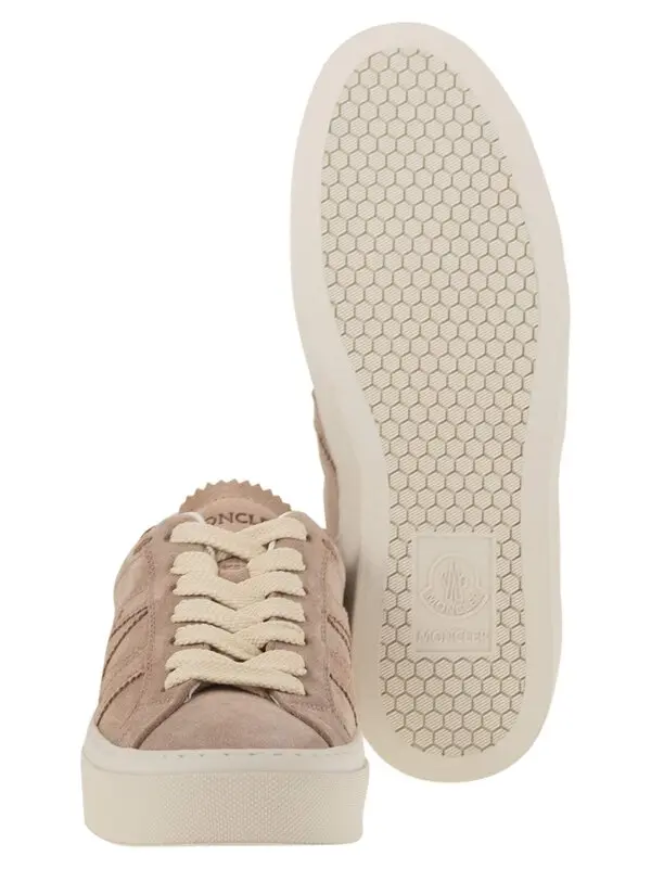 Moncler Monaco2 Suede Sneakers