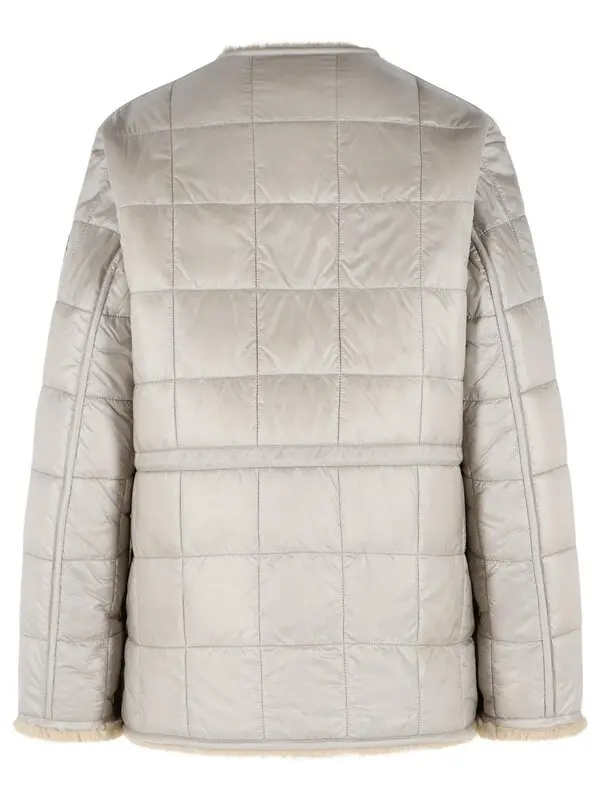 Moncler Tipule' Reversible Light Beige Polyamide Jacket