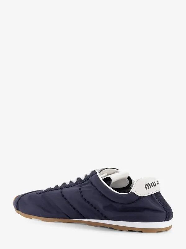 Miu Miu Nylon And Suede Sneakers - Multicolor