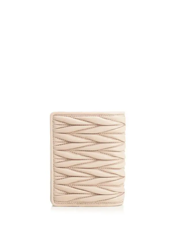 Miu Miu Matelasse Wallet - Multicolor