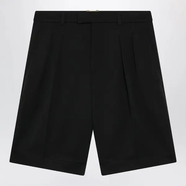 Saint Laurent Tailored Wool Bermuda Shorts