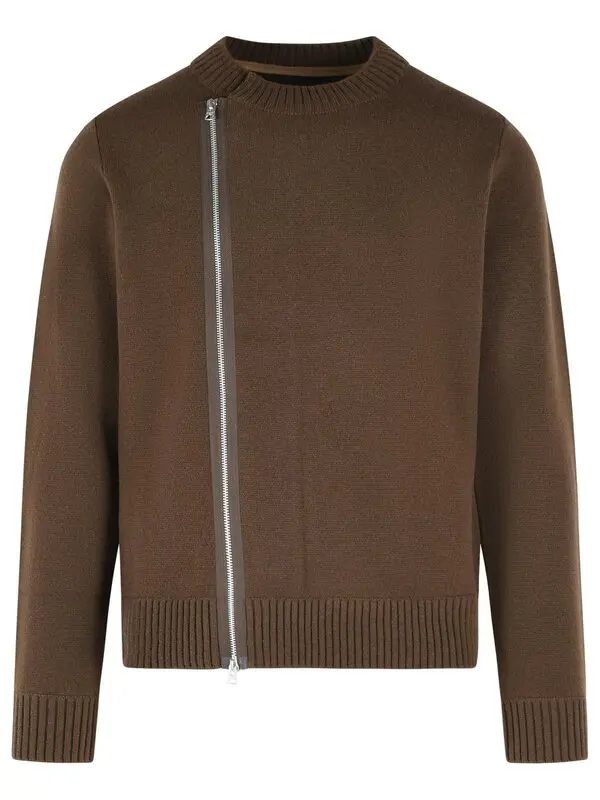 Sacai Wool Sweater - Brown