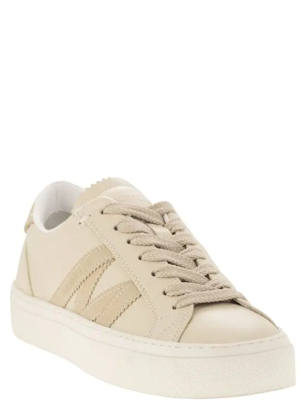 Moncler Monaco2 Leather Trainer